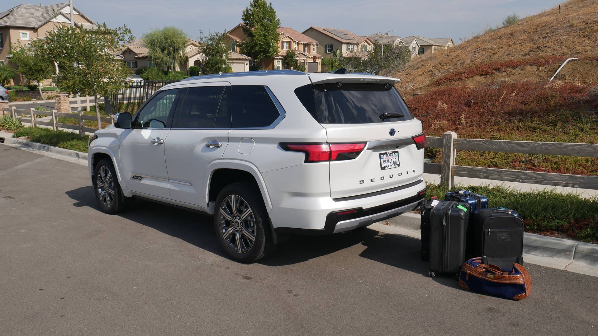 Toyota Sequoia Luggage Test: How much fits behind the third row? - Autoblog