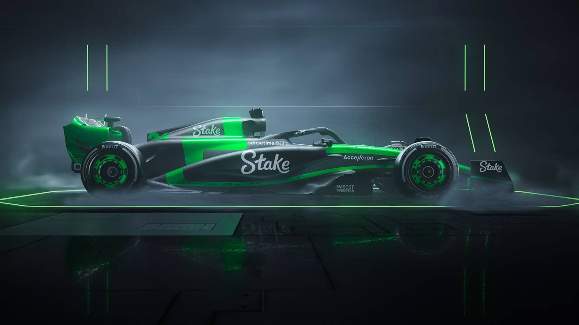 Stake F1 Team Kick Sauber reveals 2024 car in bright green and black ...