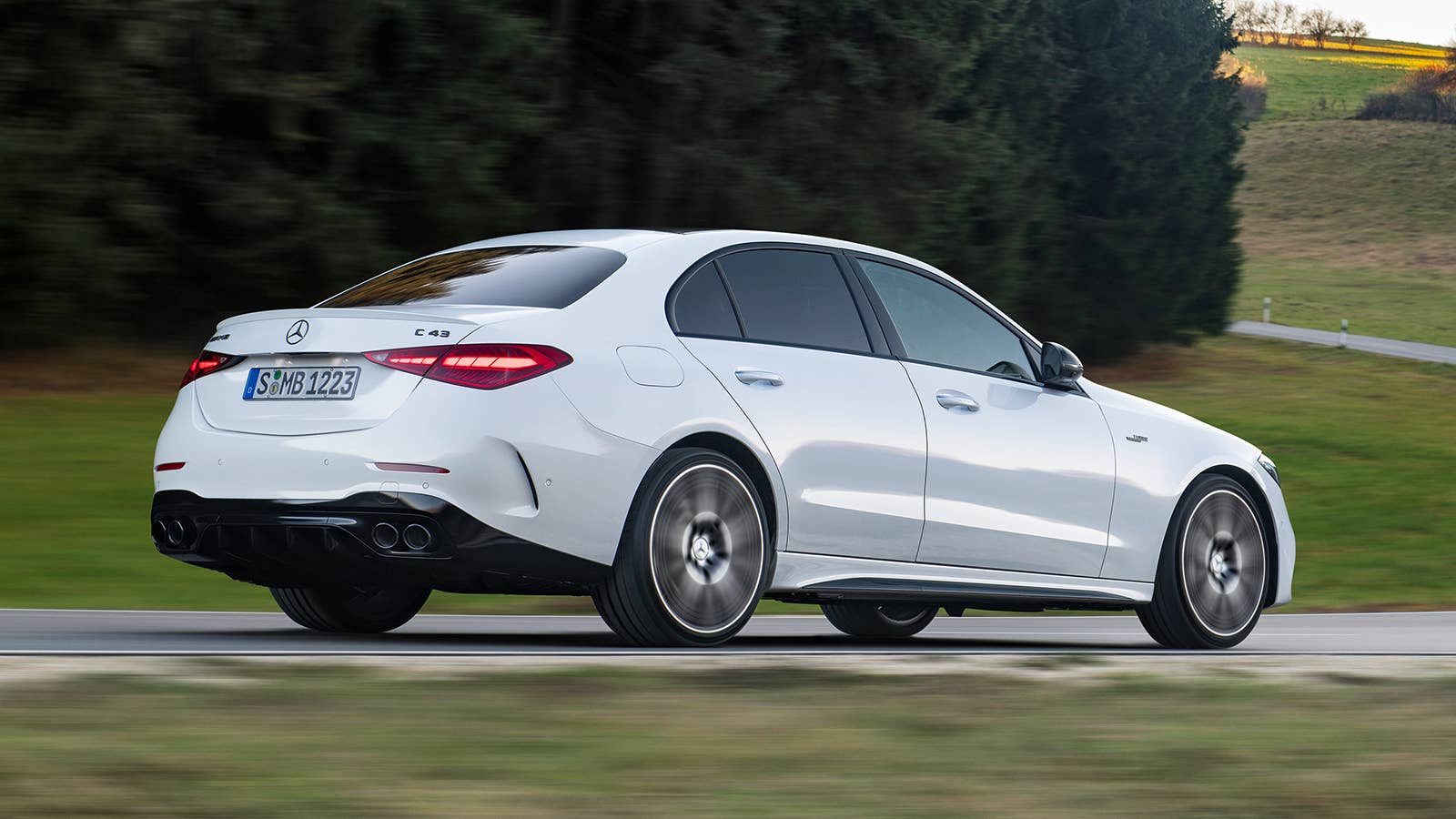 2023 Mercedes-AMG C 43 revealed with 402-horsepower four-cylinder ...