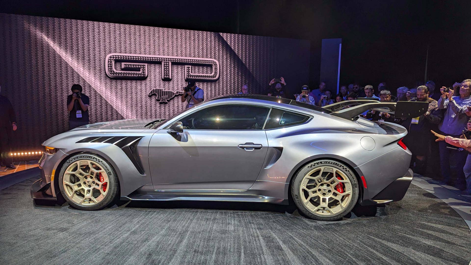Ford Mustang GTD's Drag Reduction System has powerful aero capabilities ...