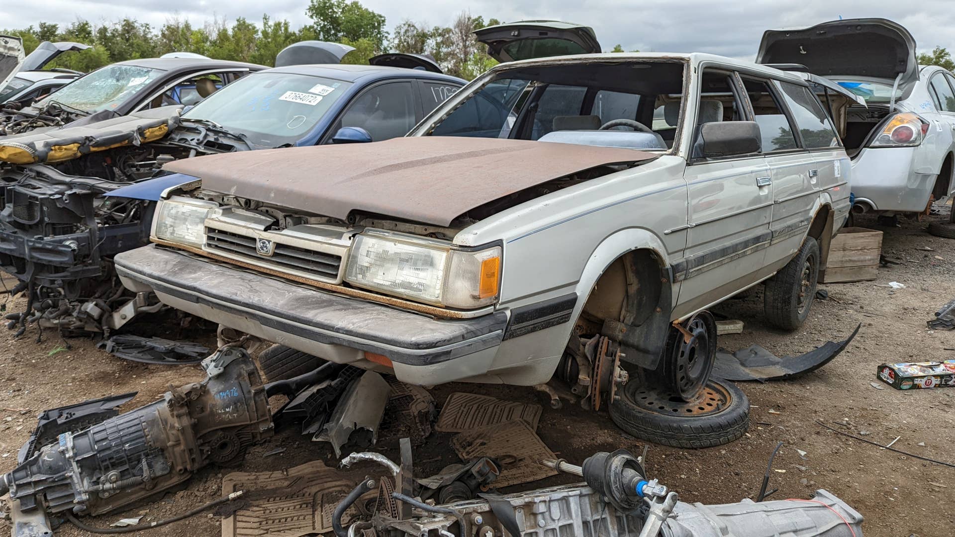 Junkyard Gem: 1987 Subaru GL 4WD Wagon with 324k miles - Autoblog