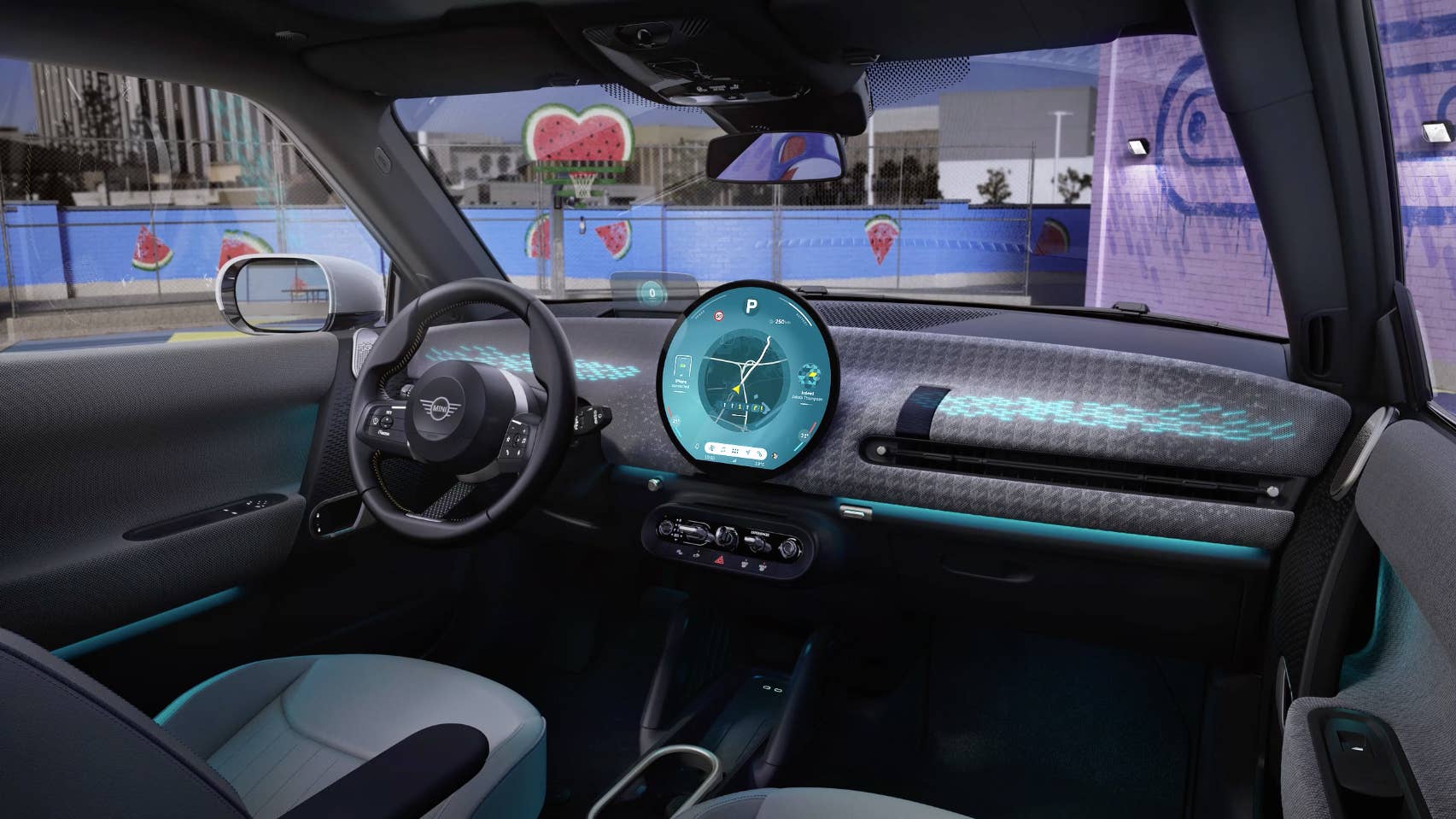 2025 Mini Cooper interior reveals minimalist retro design, massive ...