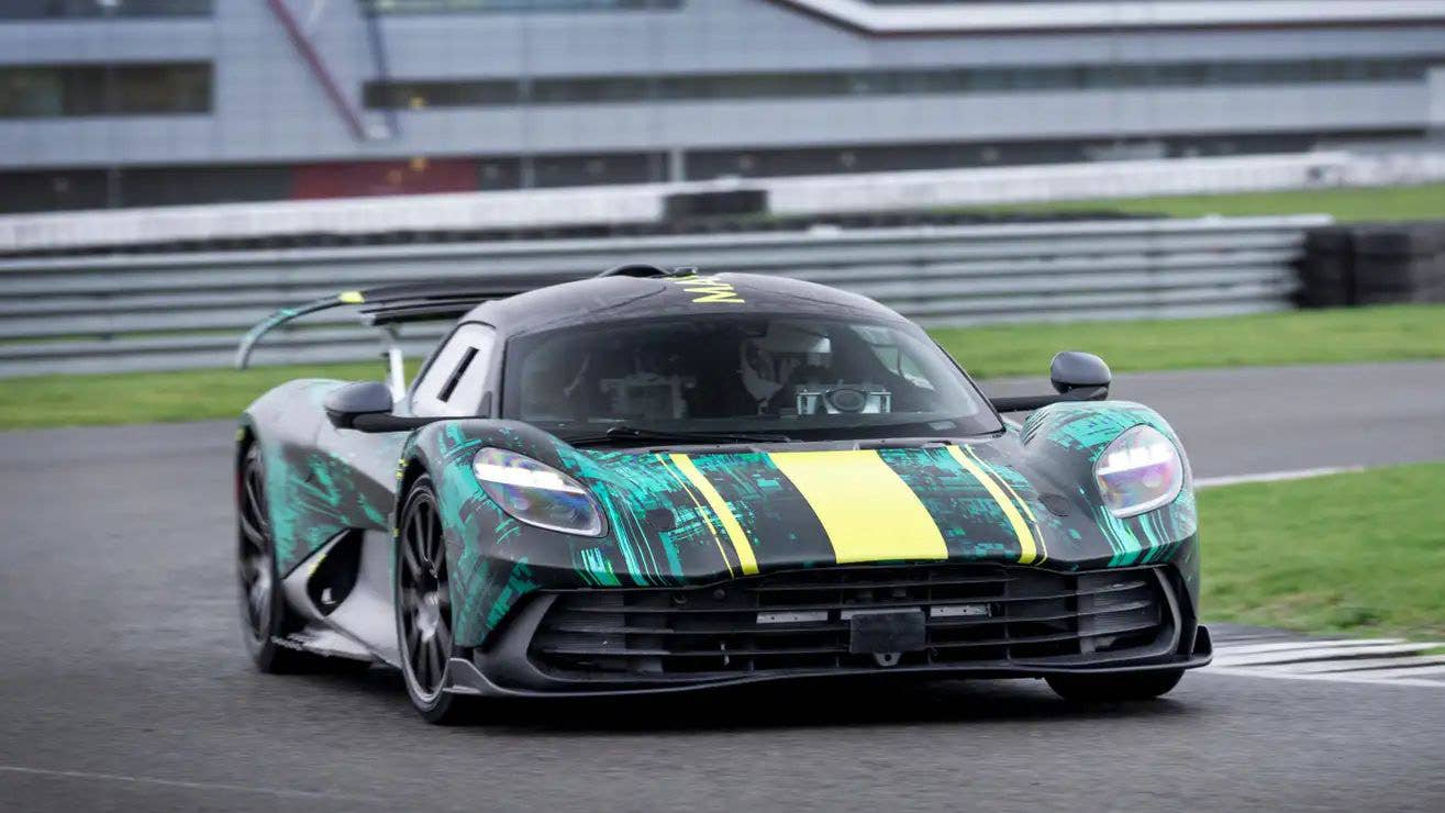 The Aston Martin Valhalla Can Reverse at 87 MPH - Autoblog