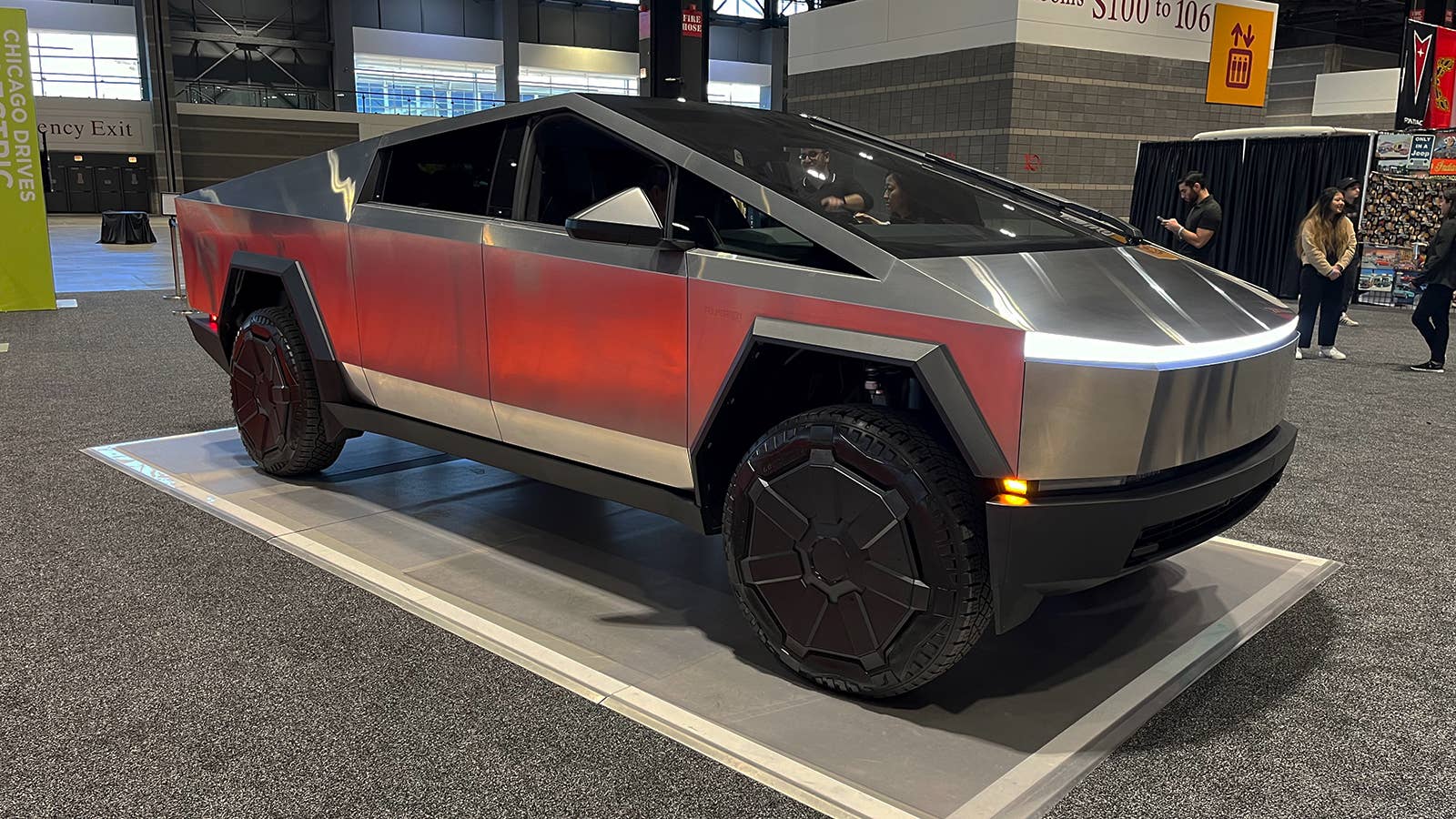Looks like Tesla was serious with its Cybertruck flipping threats ...