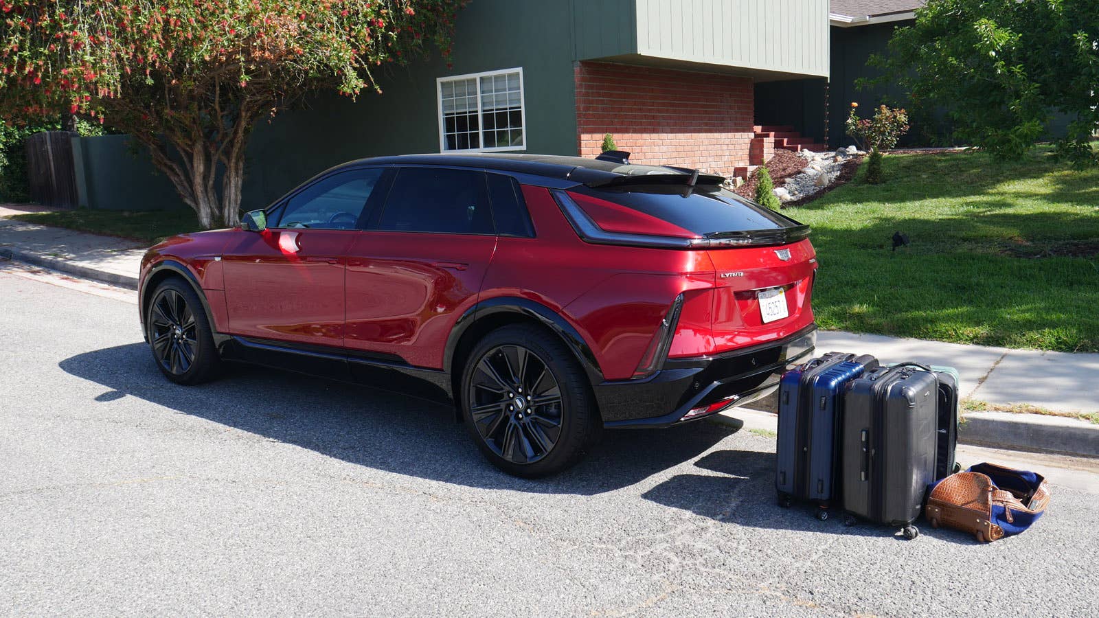 Cadillac Lyriq Luggage Test: How much fits in the trunk? - Autoblog