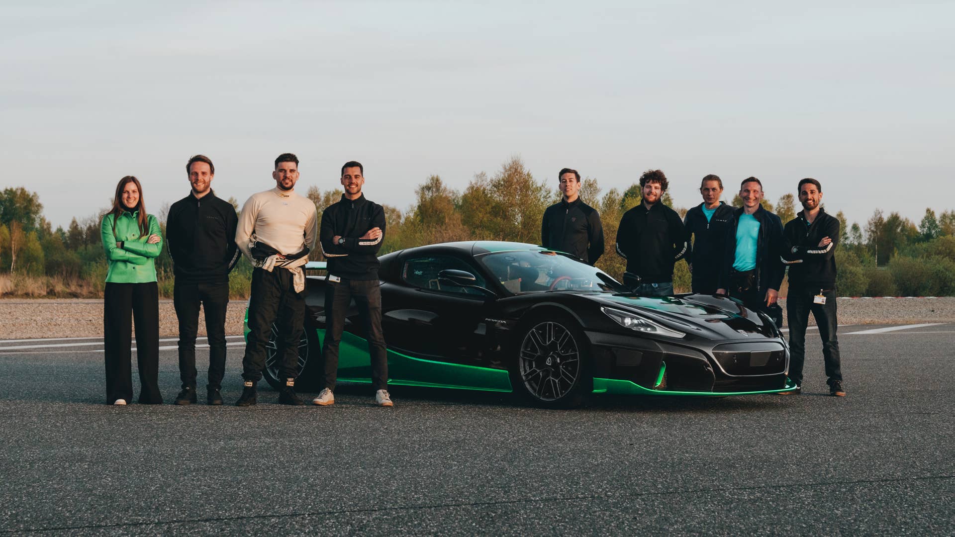 Watch a Rimac Nevera set two dozen speed and acceleration records in a ...