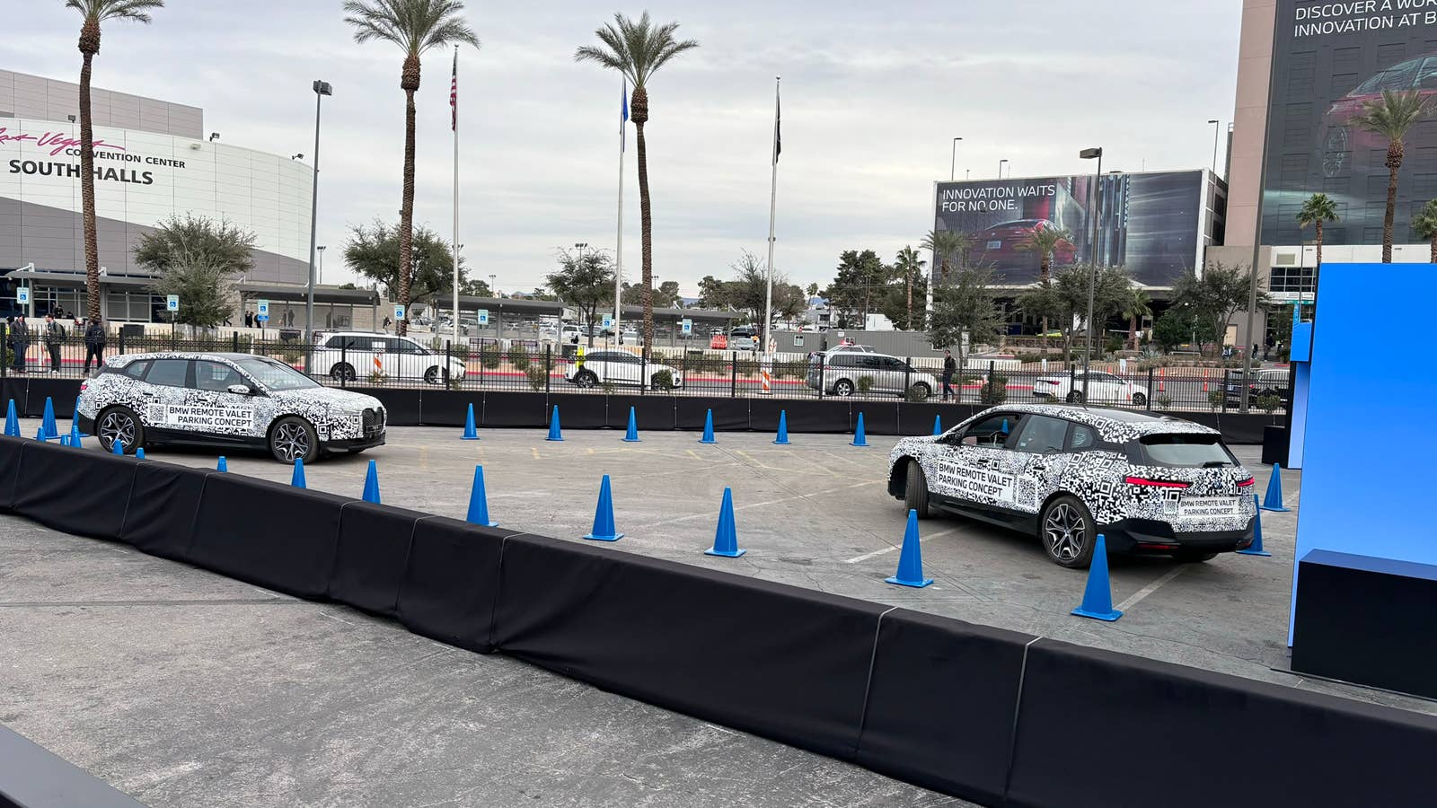 No red vest required. We try out BMW's Remote Valet tech at CES 2024 ...