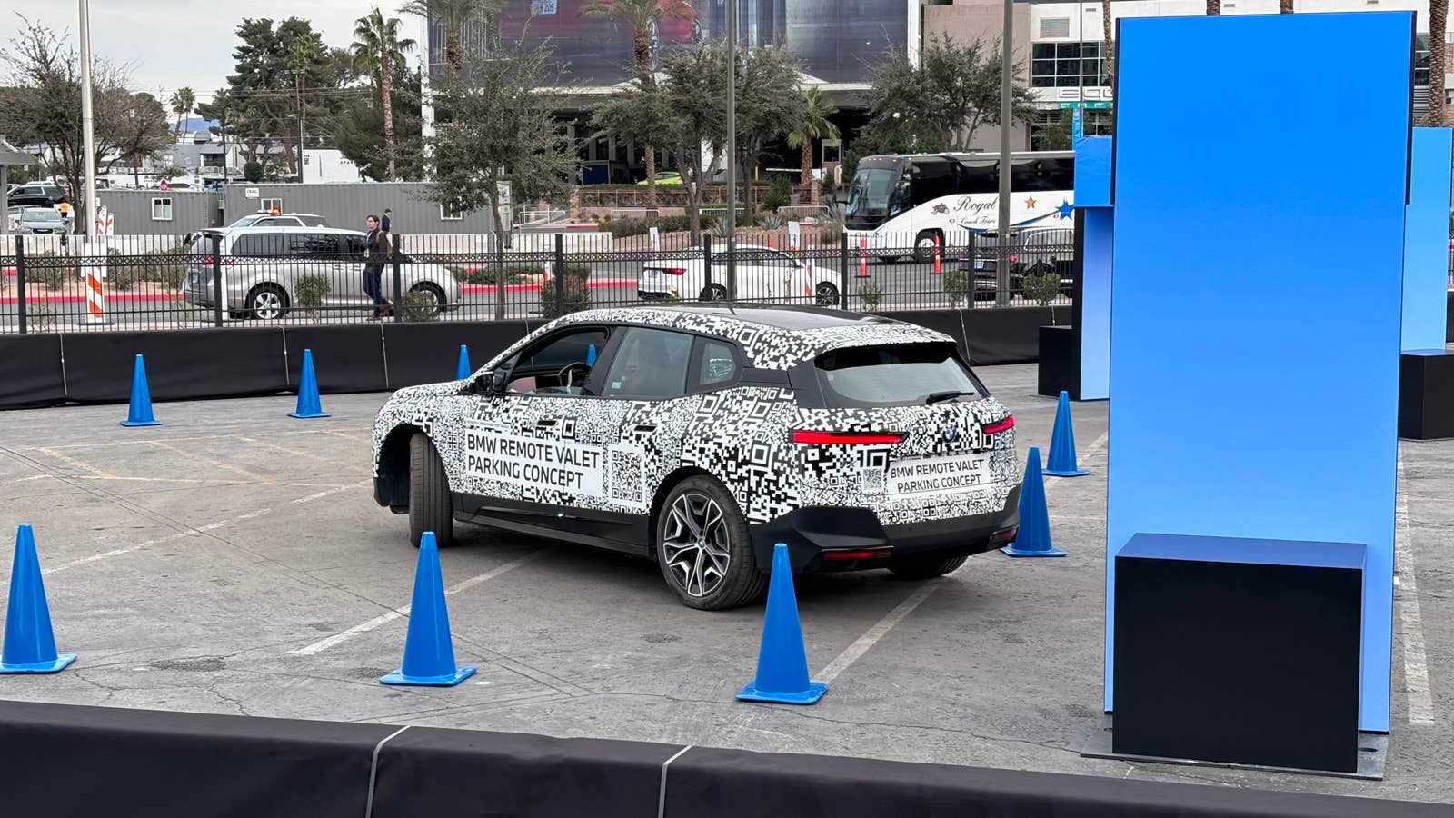 No red vest required. We try out BMW's Remote Valet tech at CES 2024 ...