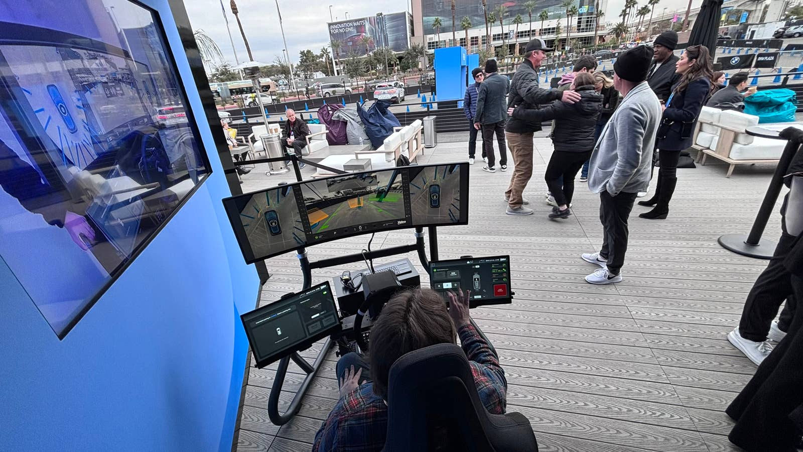 No red vest required. We try out BMW's Remote Valet tech at CES 2024 ...