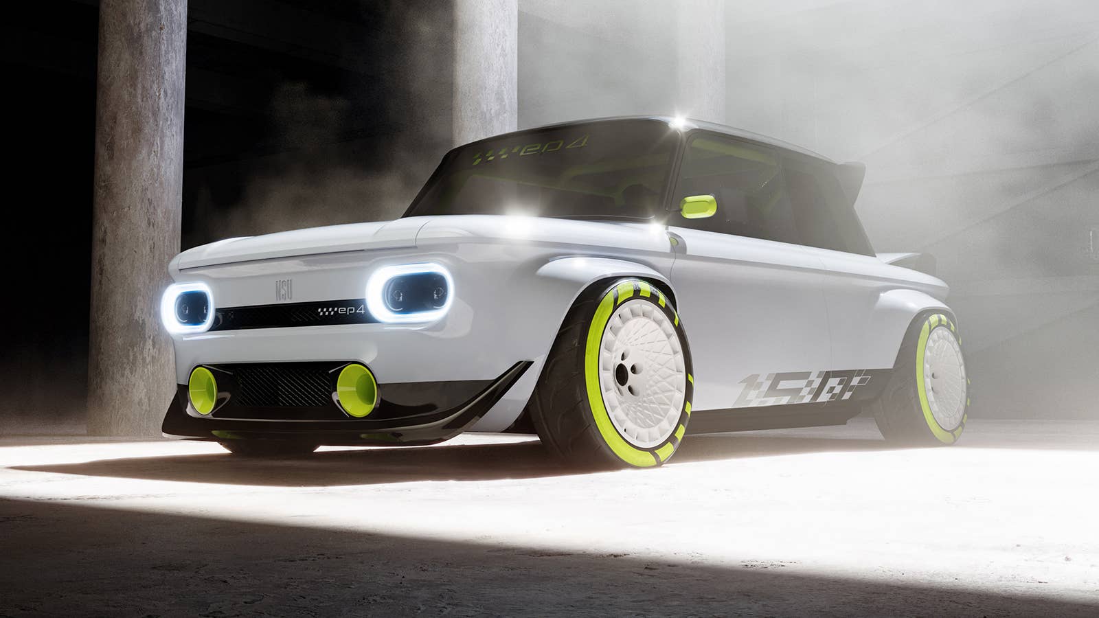 Audi apprentices turn vintage NSU Prinz into electric hot rod - Autoblog