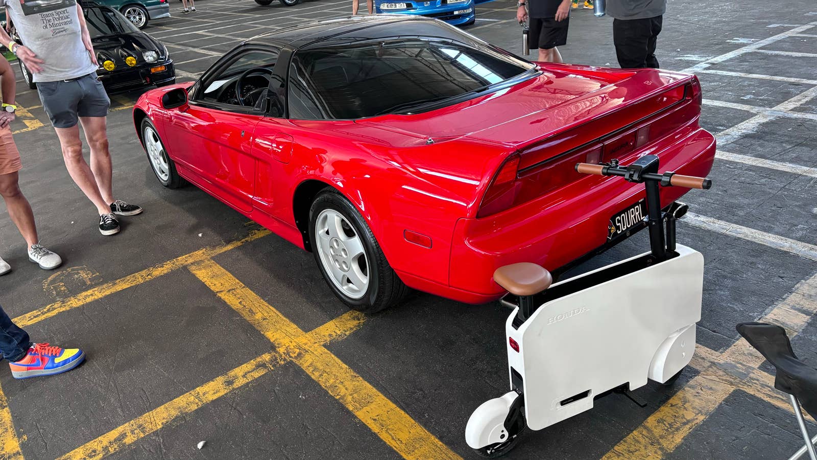1991 Acura NSX Luggage Test: Will a Motocompacto fit in the trunk ...
