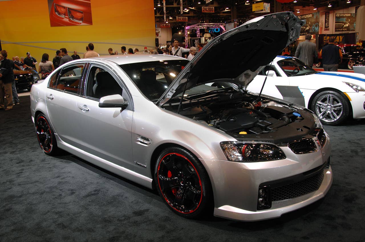 SEMA 2008: Pontiac G8 GXP Street Concept gets rave reviews on show ...