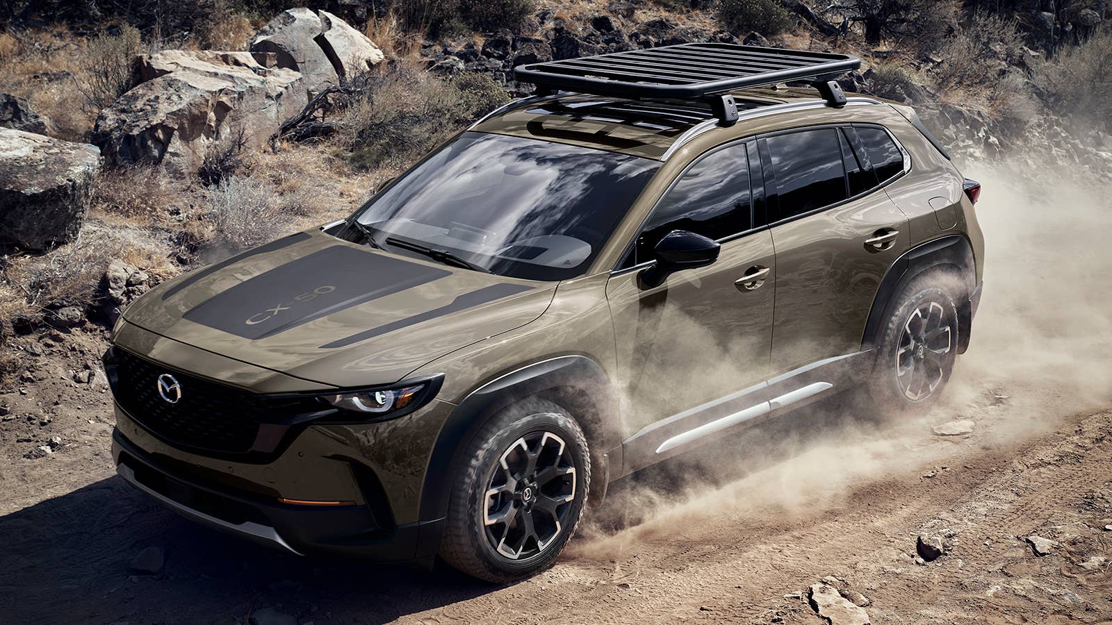 2023 Mazda CX-50 revealed as outdoorsy compact SUV with upcoming hybrid ...