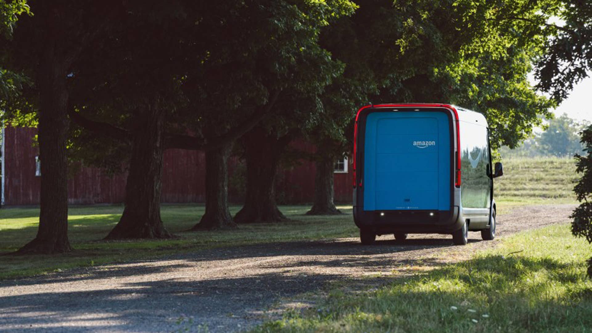 Amazon and Rivian show first electric delivery van - Autoblog