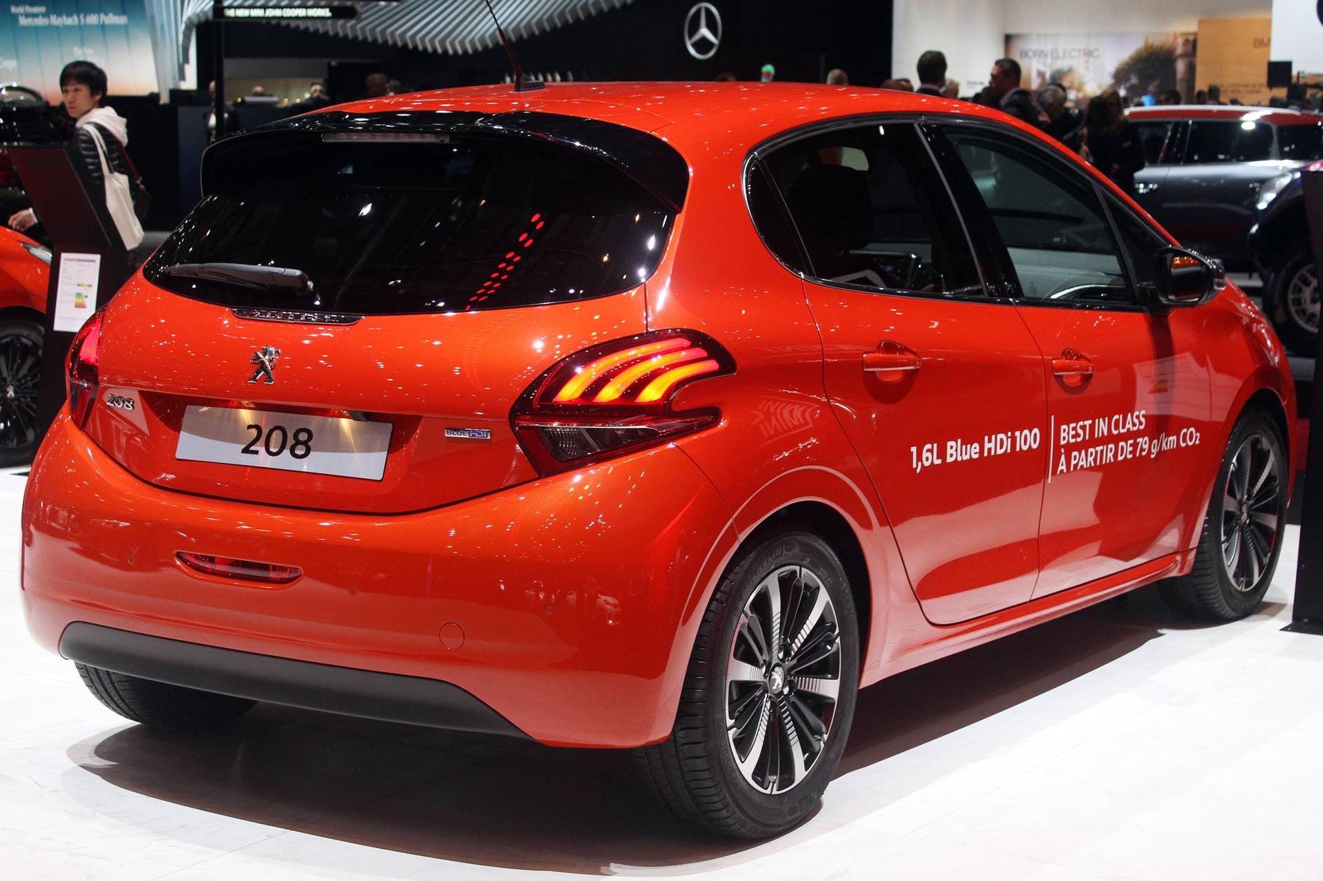 Peugeot 208 freshened up for Geneva - Autoblog