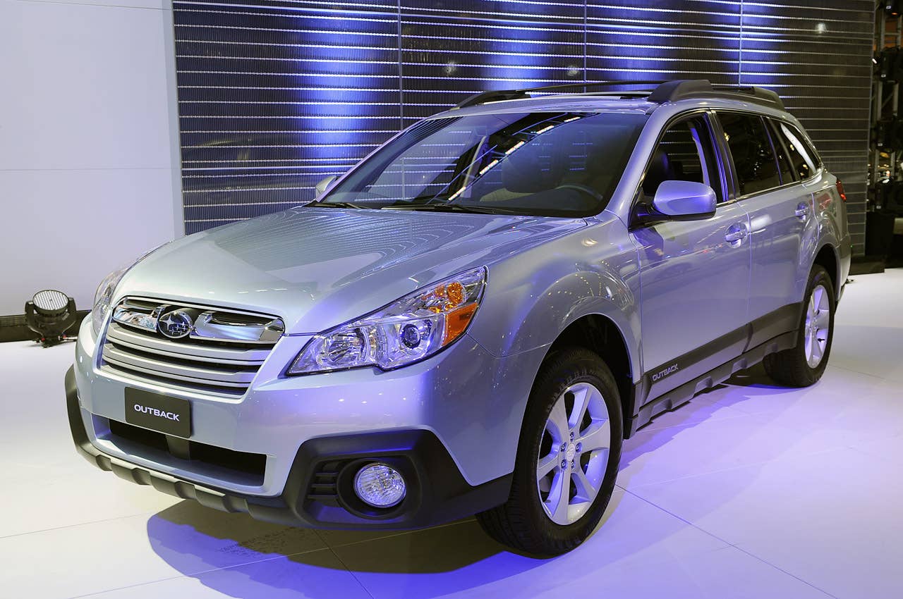 Subaru tweaks Legacy and Outback for 2013, kills off 2.5GT - Autoblog