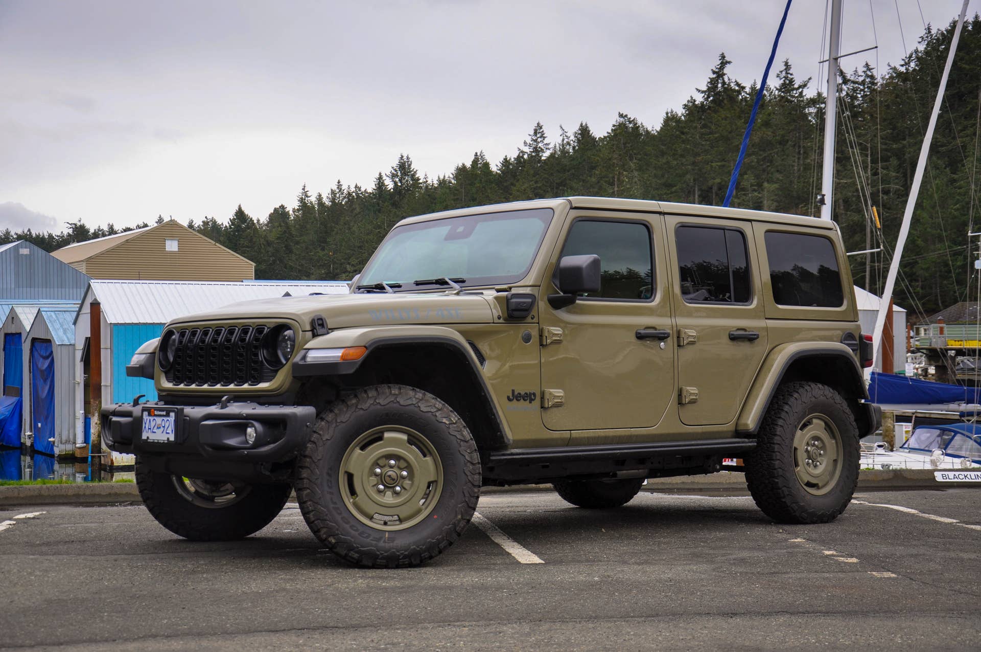 I Spent a Week Driving the 2025 Jeep Wrangler 4xe Willys '41 Edition ...