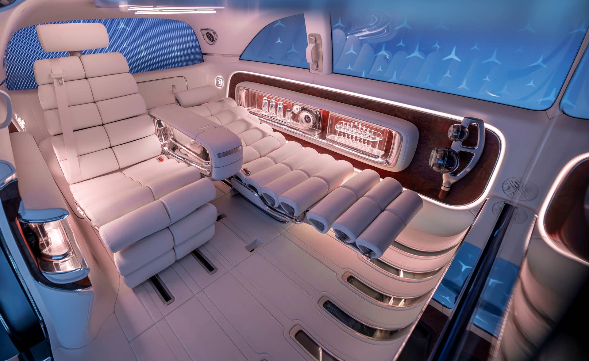 Mercedes-Benz's Vision V Concept Car is a Luxurious, Futuristic ...