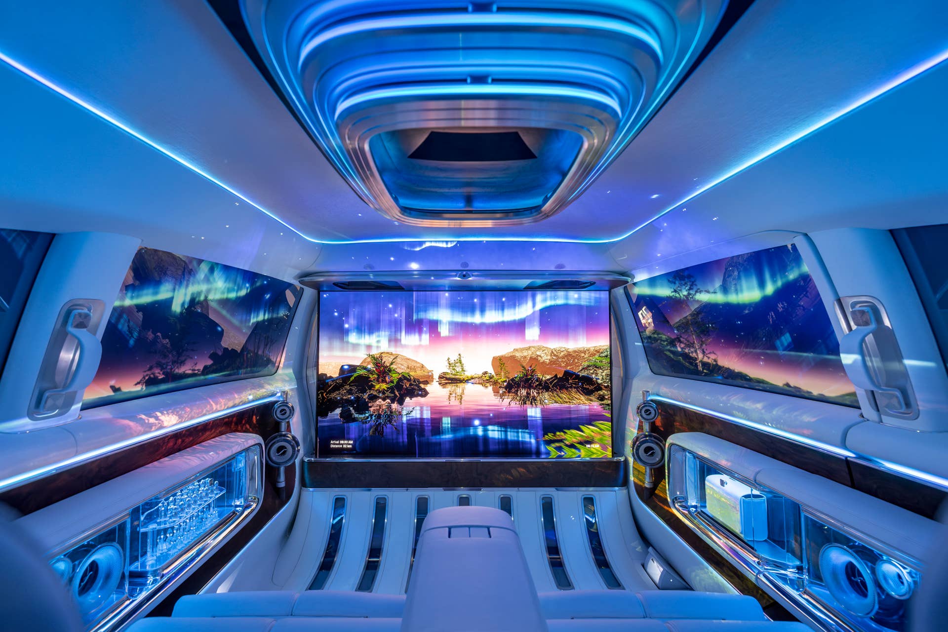 Mercedes-Benz's Vision V Concept Car is a Luxurious, Futuristic ...