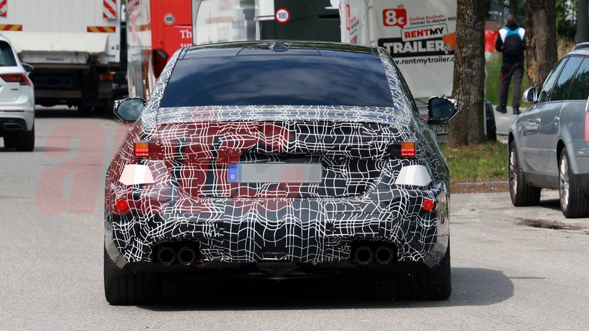 2027 BMW M5 LCI Spied With Cleaner Neue Klasse Looks - Autoblog