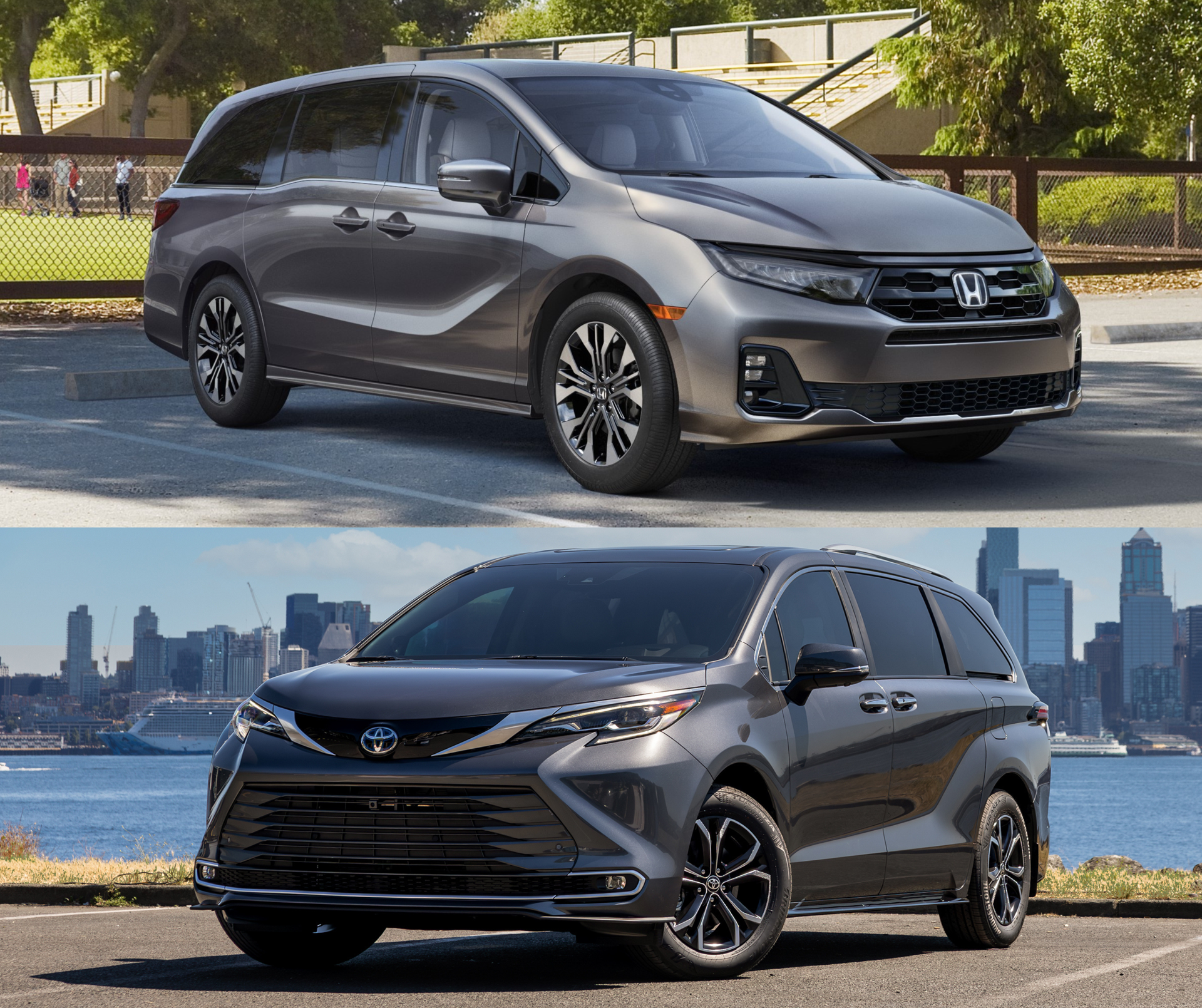 2025 Honda Odyssey vs. 2025 Toyota Sienna: 5 Key Differences - Autoblog