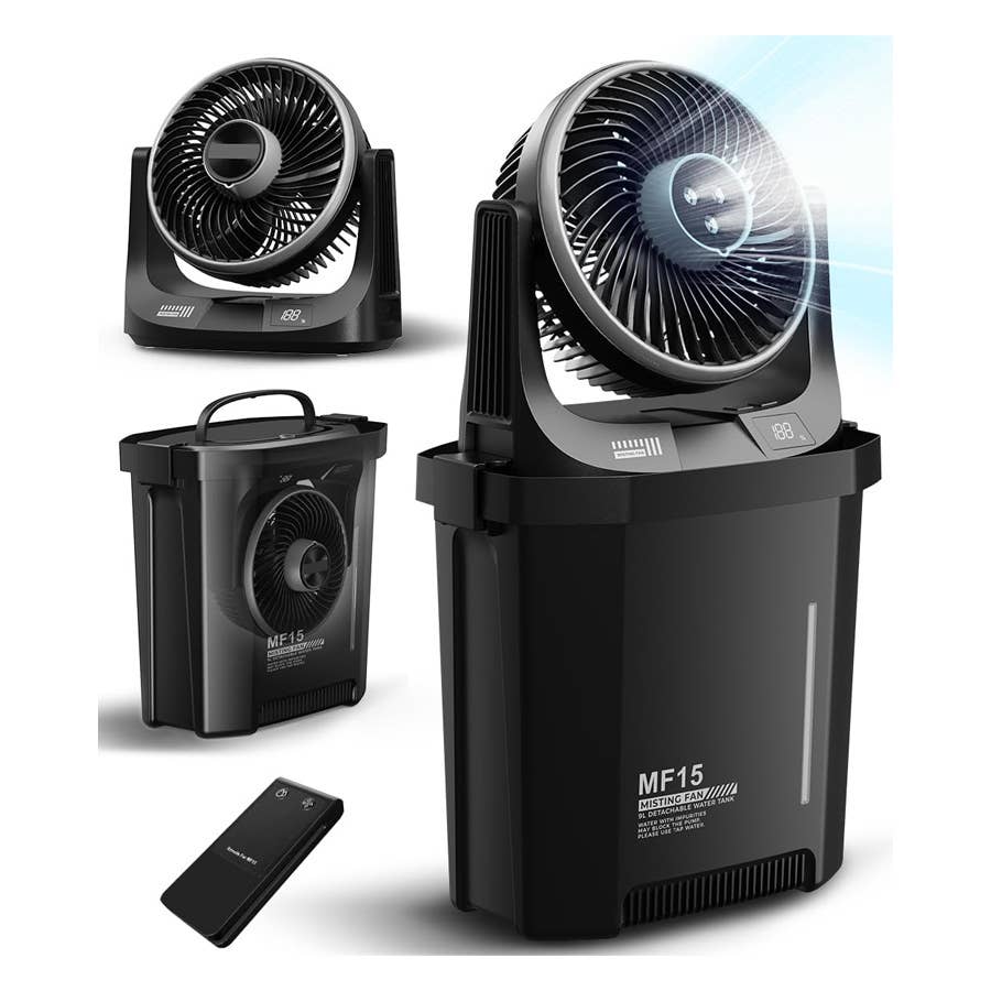 The Instern Portable Misting Camping Fan Is 60% Off - Autoblog