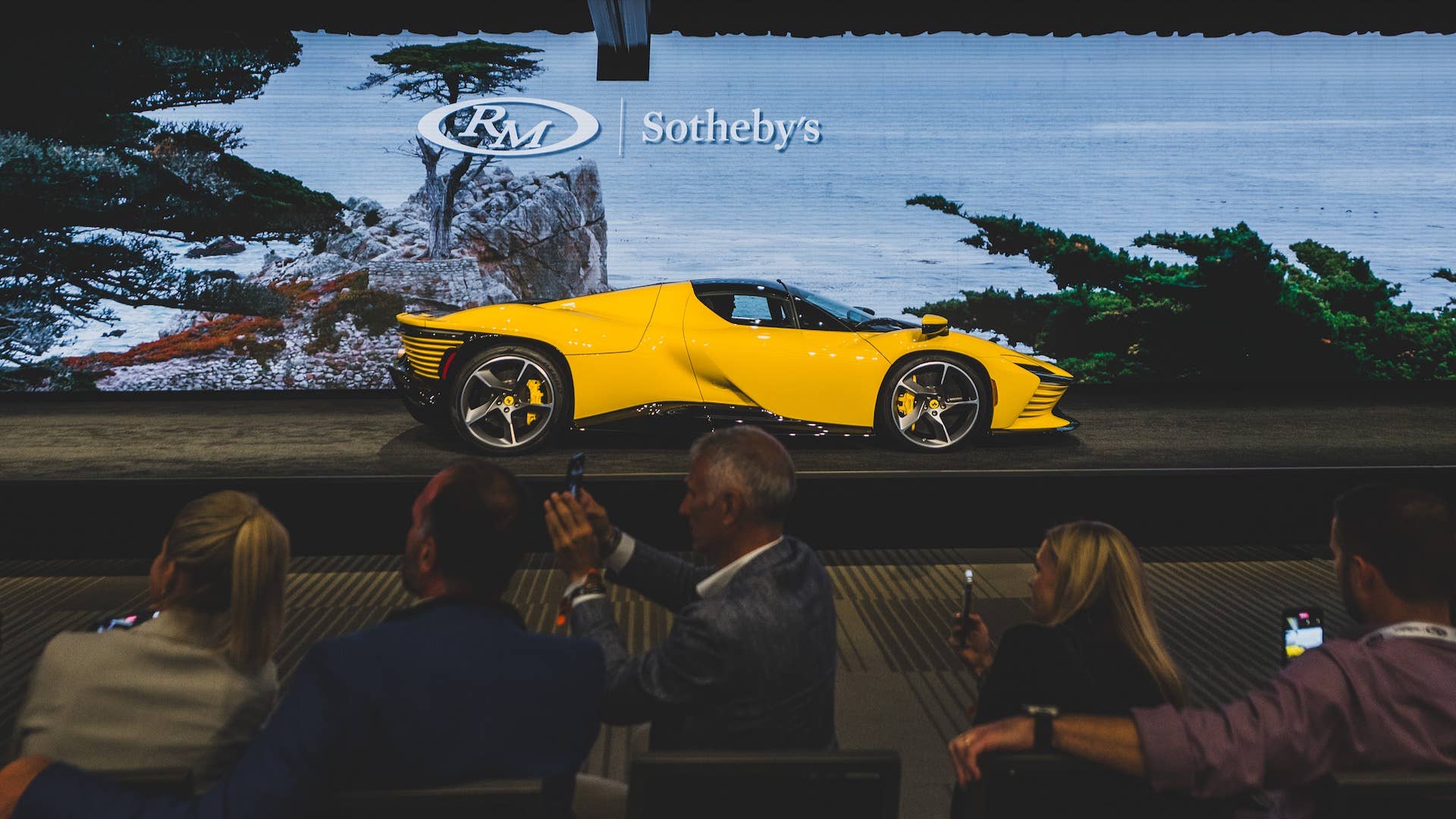Ferrari Daytona SP3 sells for record $26 million at auction - Autoblog