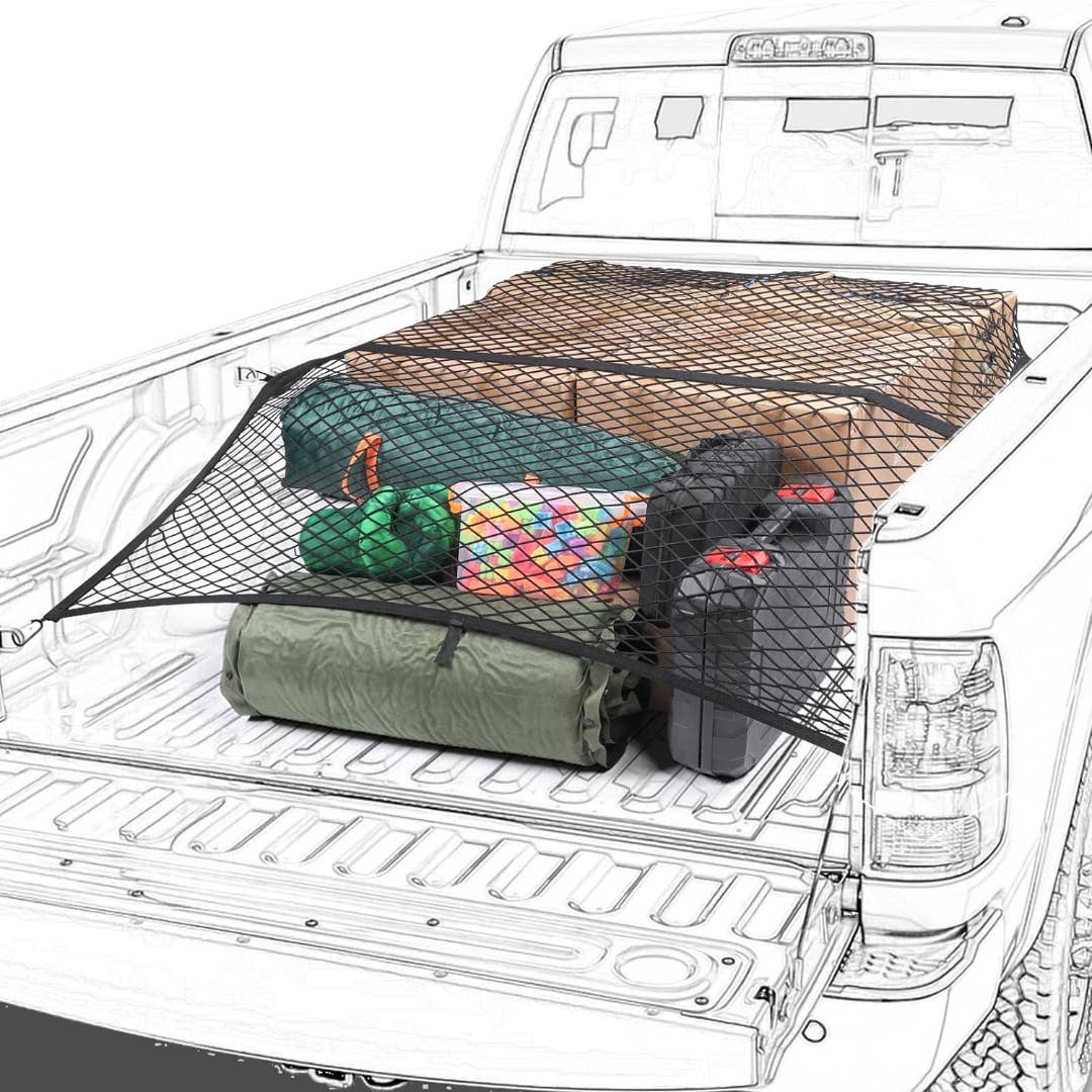 The Kaishengyuan Truck Bed Cargo Net Is 43% Off - Autoblog