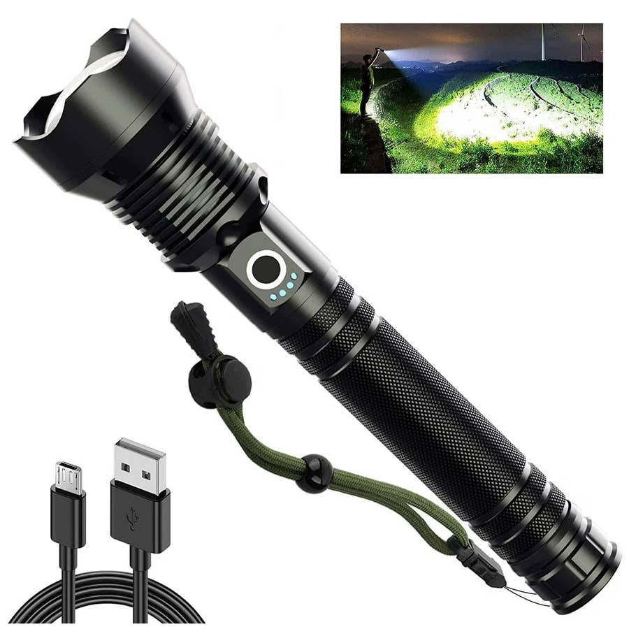 The Lvelia Rechargeable LED Flashlight Is 64% Off - Autoblog