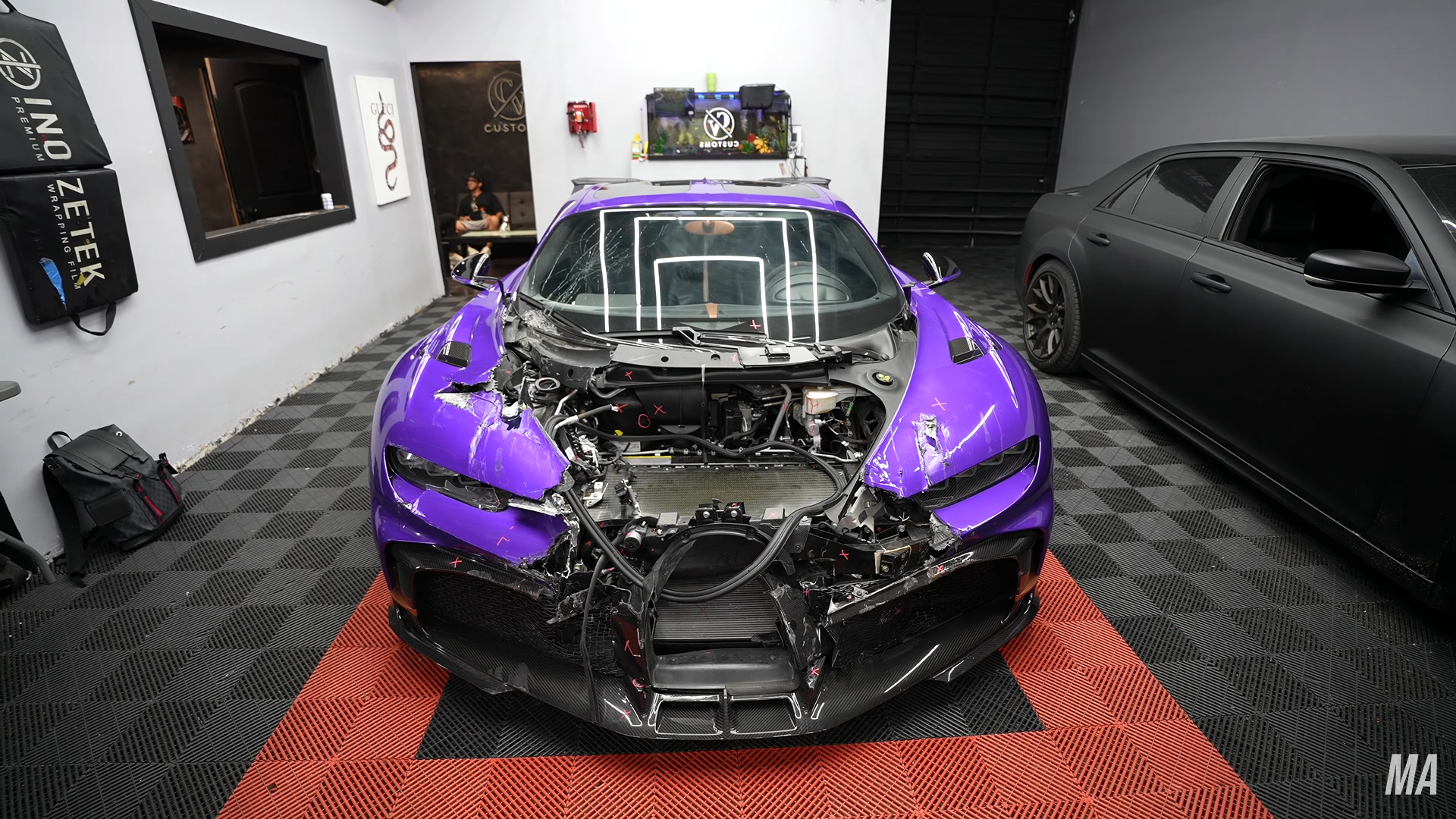 A $4 Million Bugatti Met a Truck — And the Repair Bill Is Unreal - Autoblog