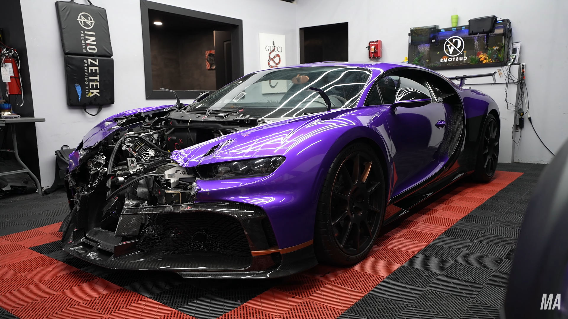 A $4 Million Bugatti Met a Truck — And the Repair Bill Is Unreal - Autoblog