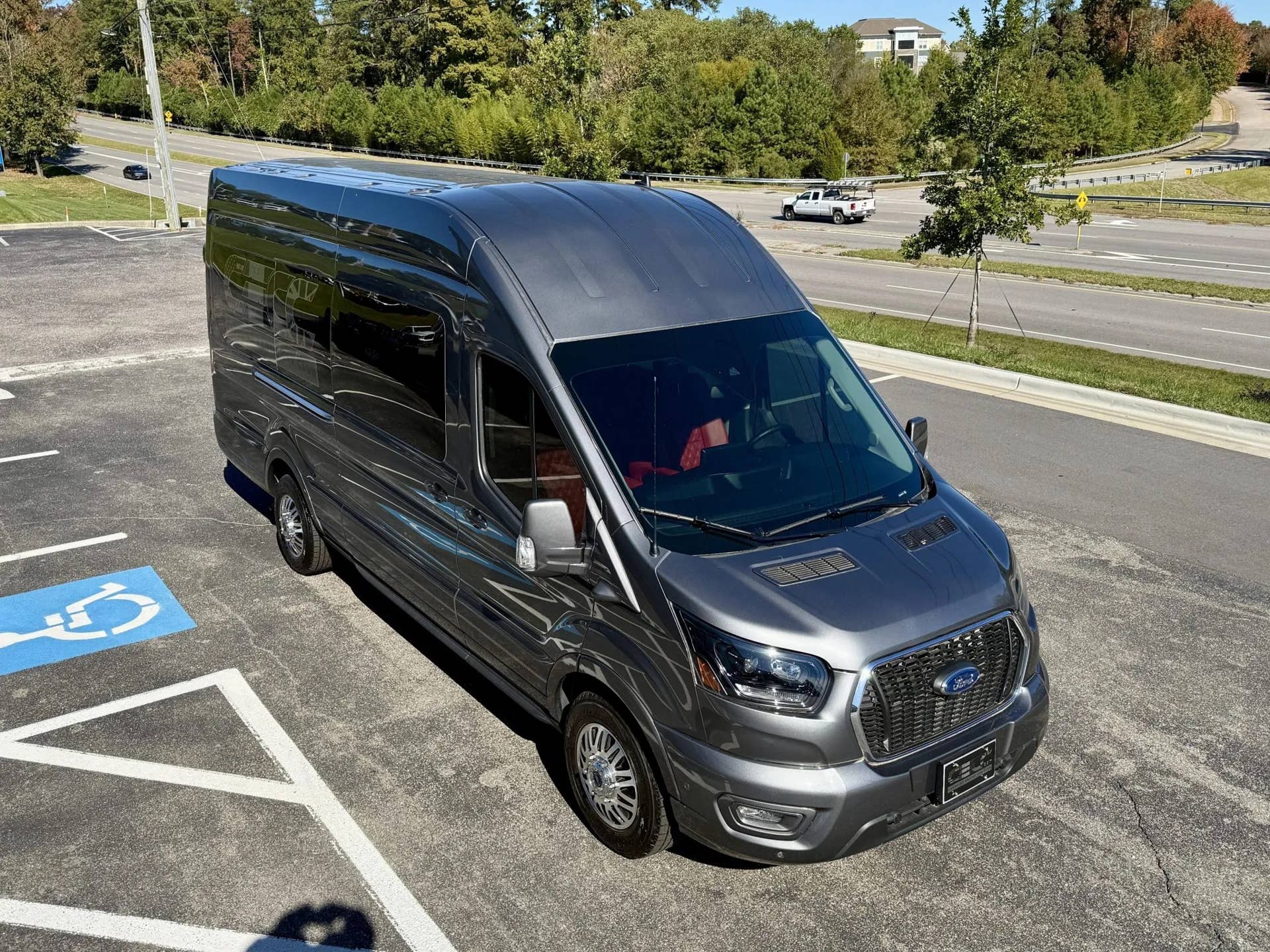 2023 Ford Transit VIP Conversion Van For Sale With 1,400 Miles - Autoblog