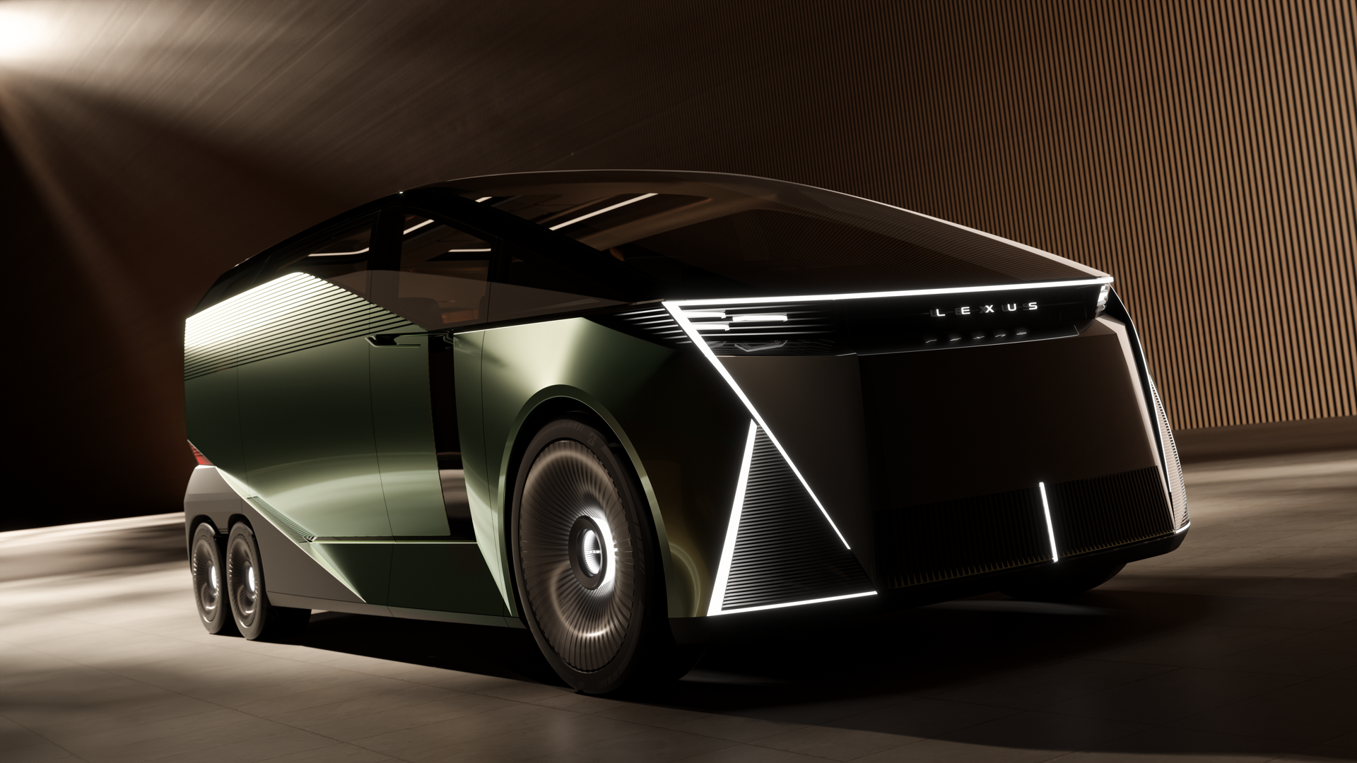 Lexus LS Concept Gallery: Six-Wheeled Minivan in Pictures - Autoblog