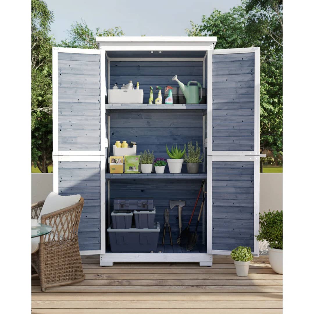 Wayfair Has a $425 Wooden Storage Shed on Sale for 57% Off - Autoblog