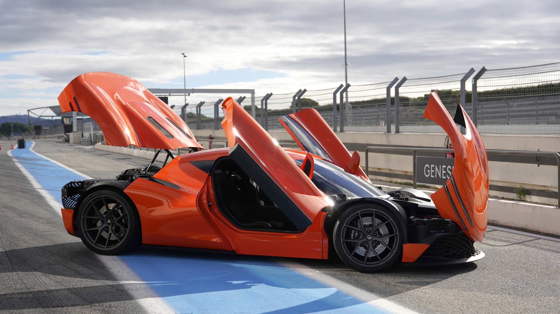 Genesis Magma GT Concept Revealed: A Wild Mid-Engine V8 Supercar That ...