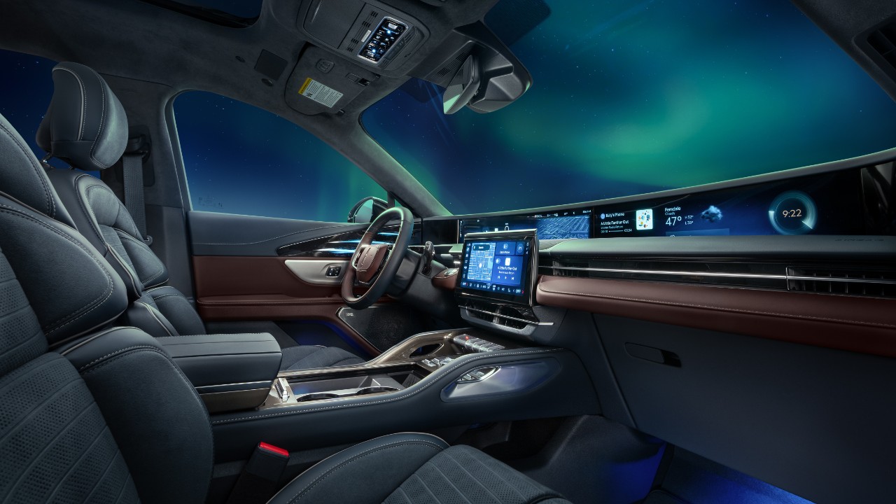 Lincoln Turns the Northern Lights Into a Luxury Interior - Autoblog