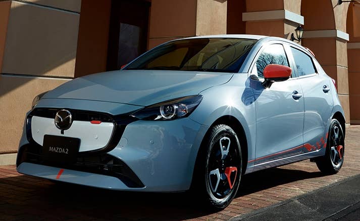 Mazda Surprises Everyone With a Fresh 2026 Update for the Mazda2 - Autoblog