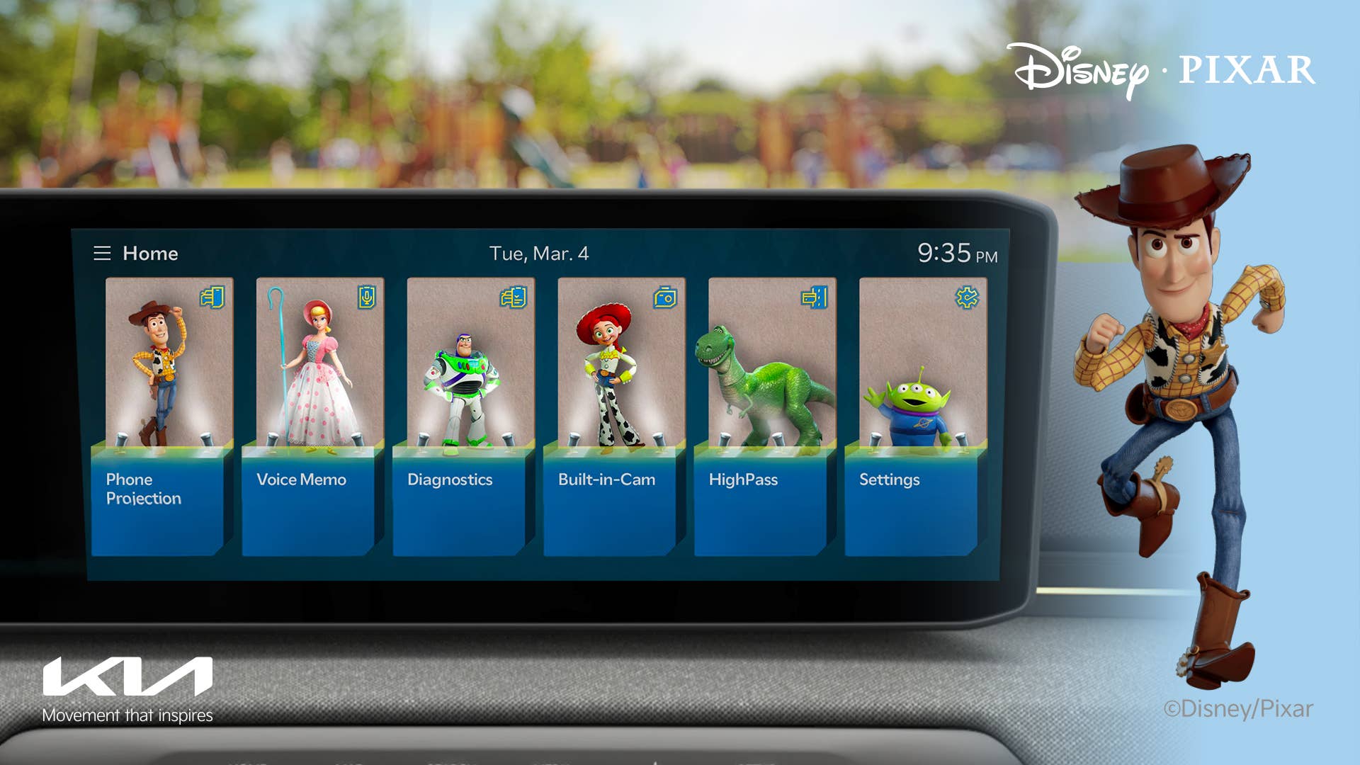 Kia Is Letting Drivers Turn Their Dashboards Into Disney and Star Wars ...