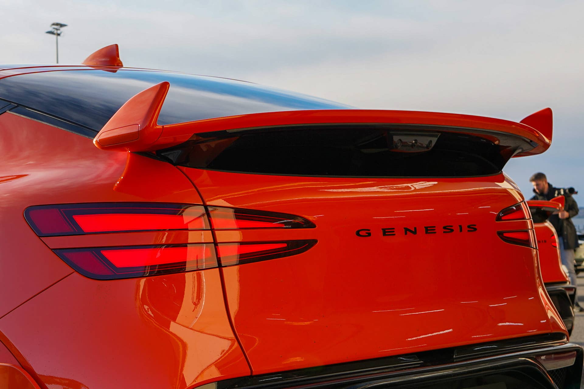 Genesis GV60 Magma Brings the Fire to New York - Autoblog