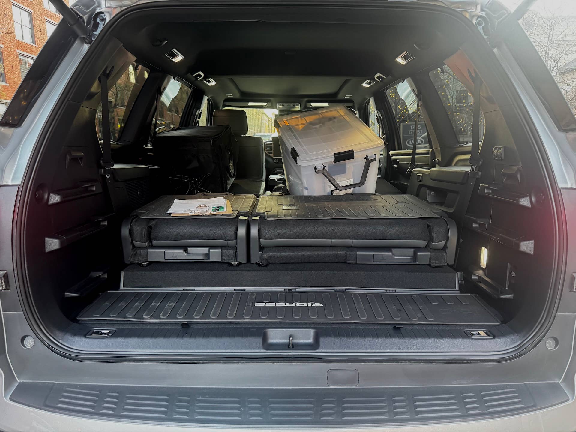 Amazing 2024 Sequoia Cargo Space Photos