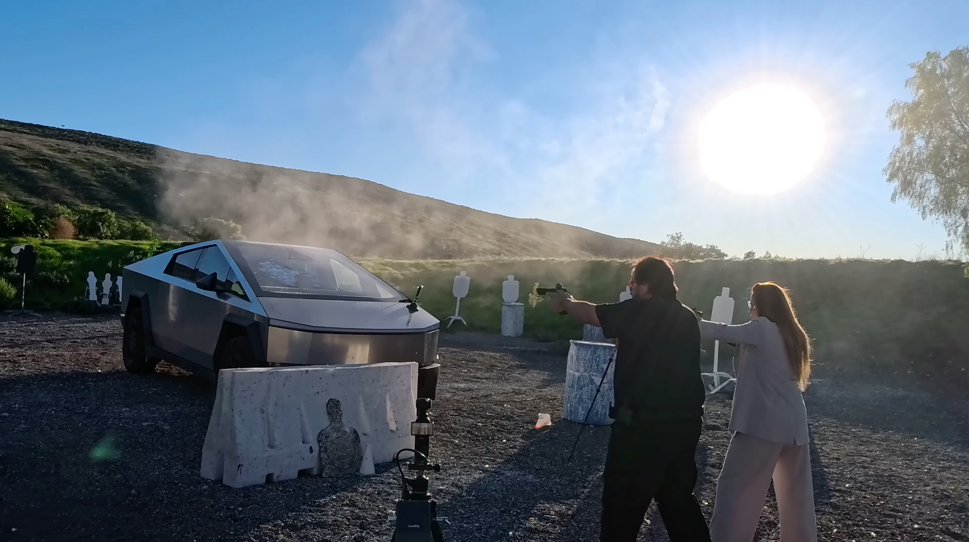 Someone Finally Shot a Cybertruck’s “Bulletproof” Glass to See What ...
