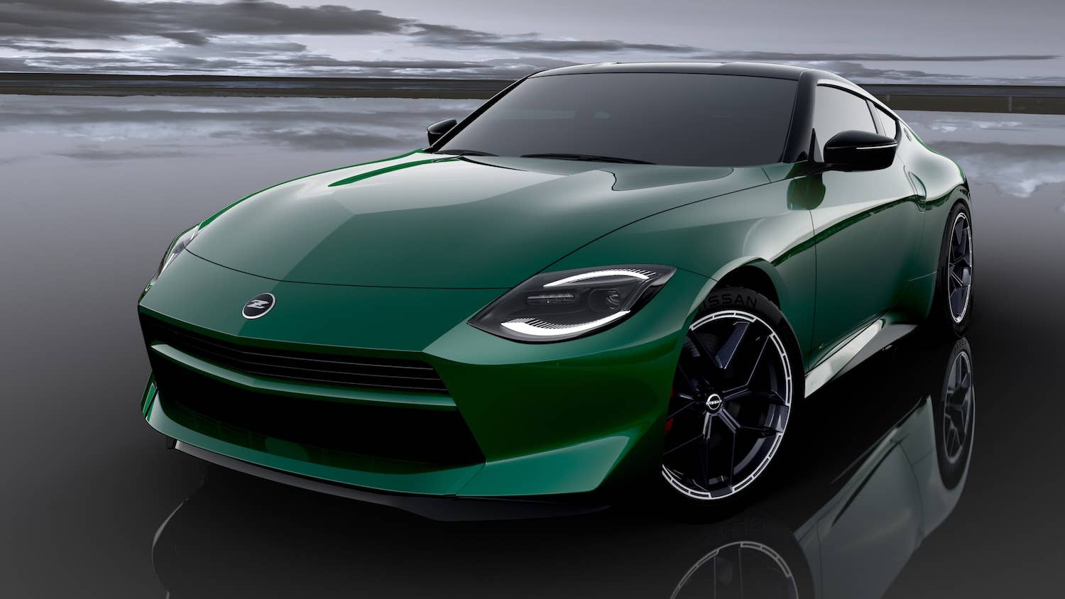 Facelifted Nissan Z Revealed with New Green Paint and a Curiously Odd ...