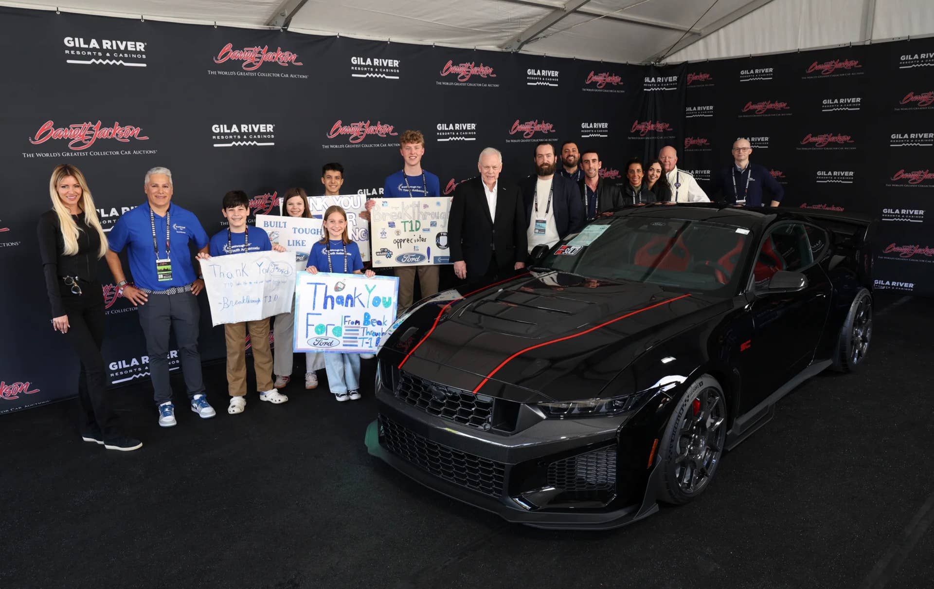 First-Ever Ford Mustang Dark Horse SC Sells for $1.25 Million - Autoblog