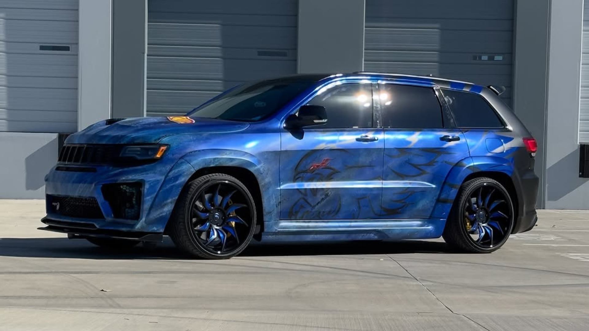 Chief Keef Gets Two Wild 707-HP Jeep Trackhawks From West Coast Customs ...