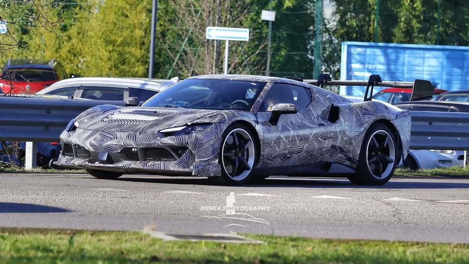 Ferrari 296 Challenge Stradale Could Outgun the V12 12Cilindri - Autoblog