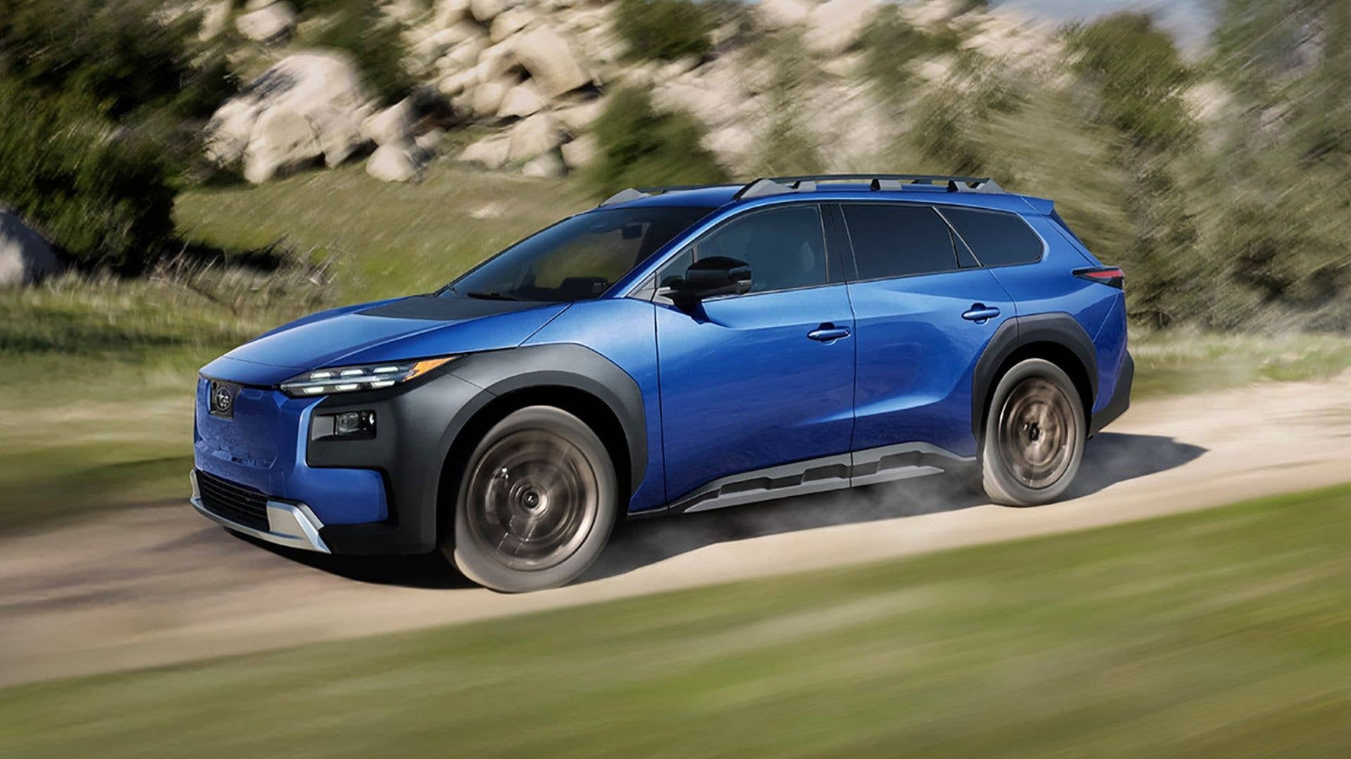 Subaru Teases Its Most Powerful Electric SUV Yet - Autoblog