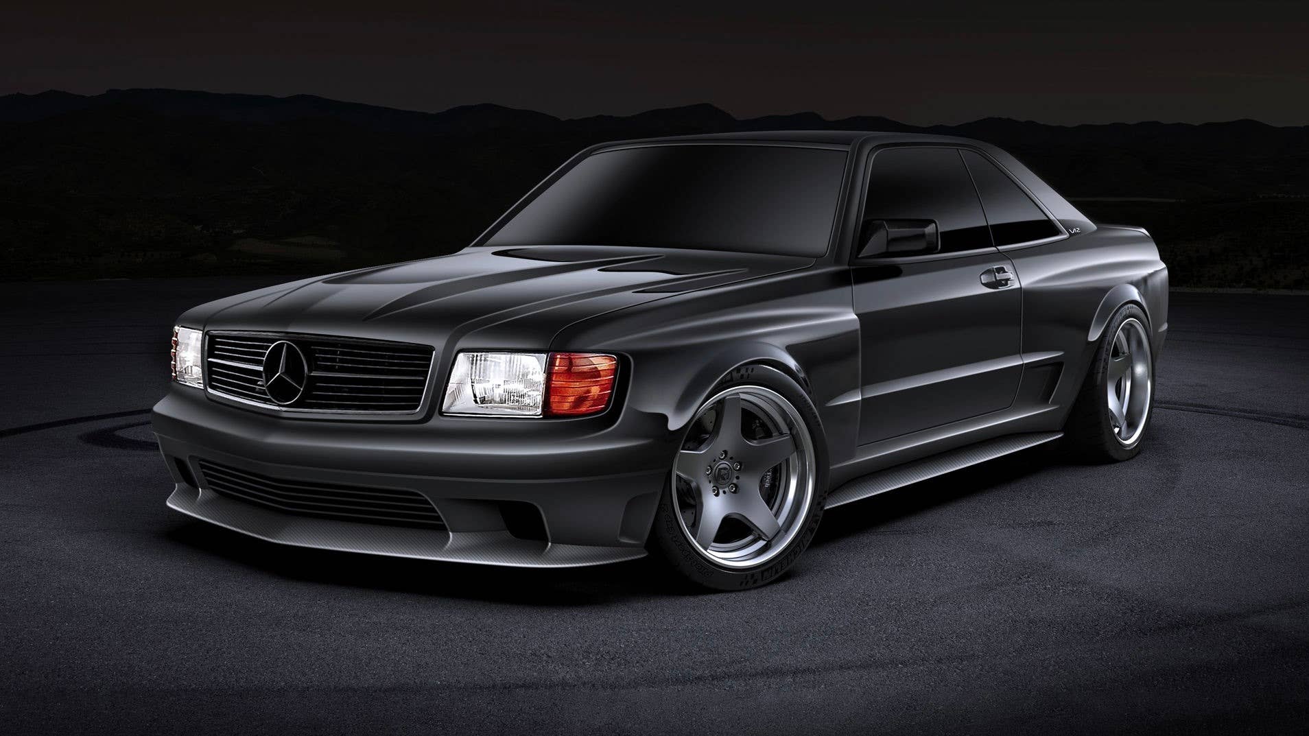 RennTech Is Turning a Classic Mercedes SEC Into a 660-HP V12 ...