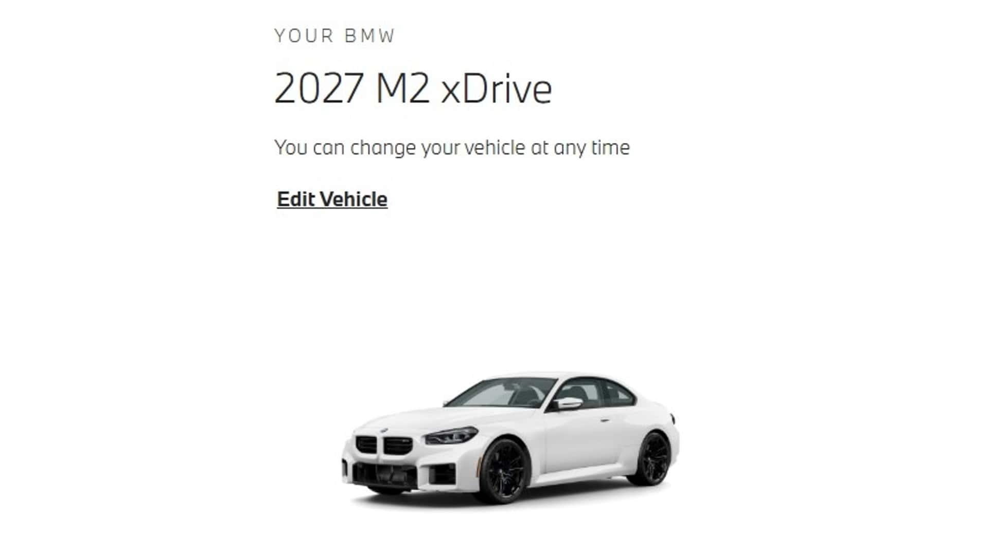 BMW Accidentally Announces Every New 2027 Car, Including AWD M2 - Autoblog