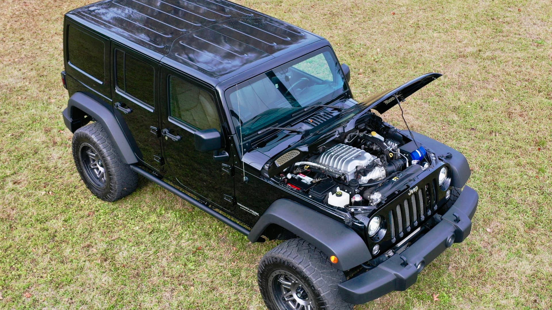 Hellcat-Powered Jeep Wrangler Packs 707 HP for Under $100,000 - Autoblog