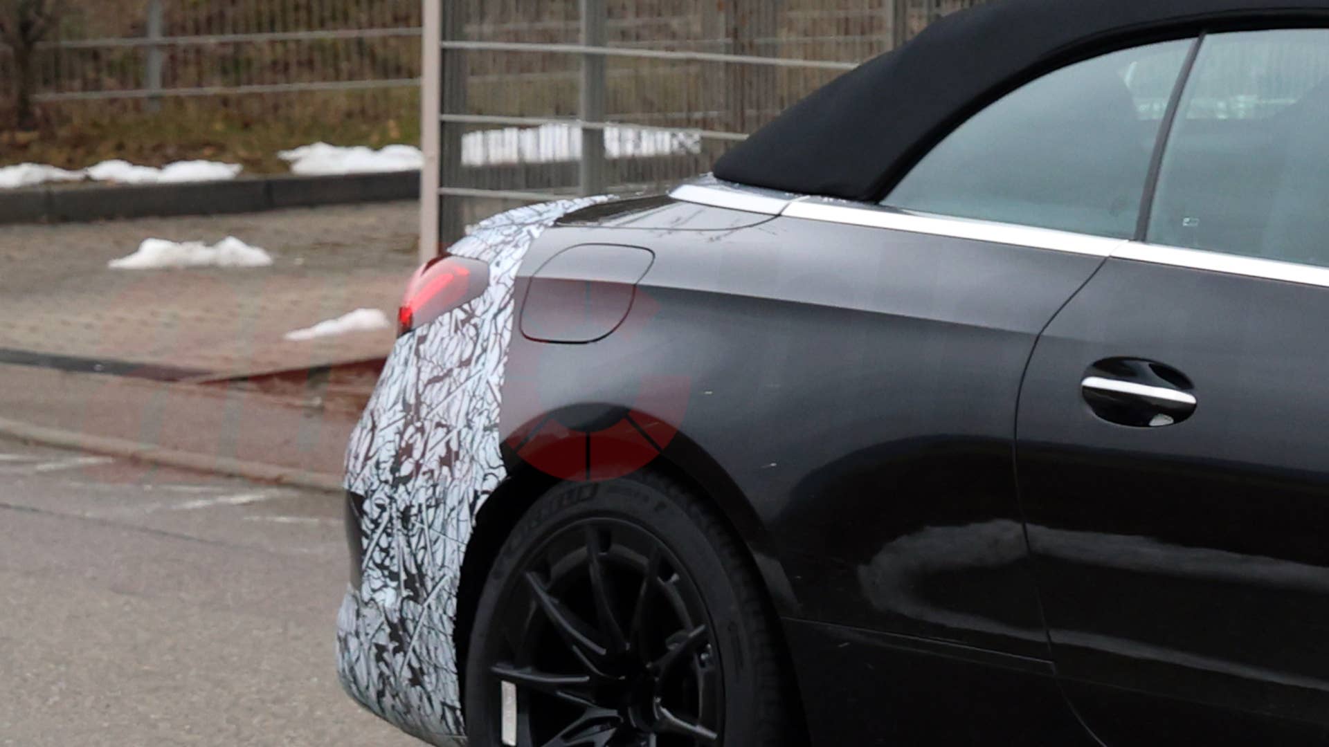 Spied: Mercedes-AMG CLE Convertible Hints at V8 Return - Autoblog